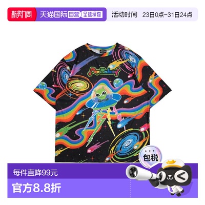 日本直邮日潮 ACDCRAG流行银河外星人T恤10120119025964