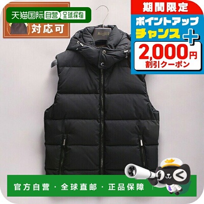 日本直邮MOORER FIRE-WK 羽绒背心 MOUGI200307-FIRE-NERO-46 男