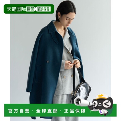 日本直邮23区 女装 MANTECOPure 河狸毛感 轻奢长款 Chester大衣