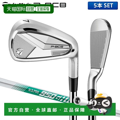 日本直邮TaylorMade P8CB 铁杆套装（5 件套）含 NSPRO 950GH NEO
