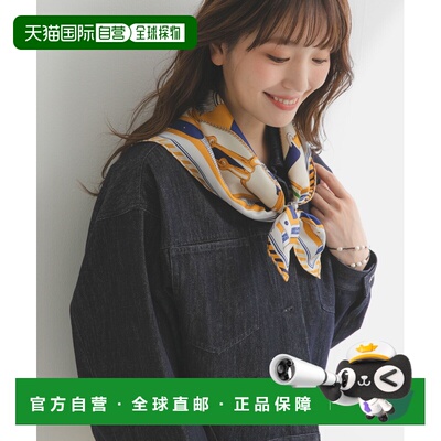 日本直邮manipuri 女士 真丝方巾65cm CR261102255038