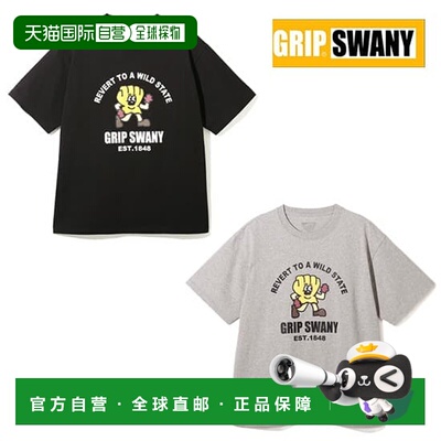 日本直邮GRIP SWANY 男士短袖T恤 GSMCT-118 2026春夏