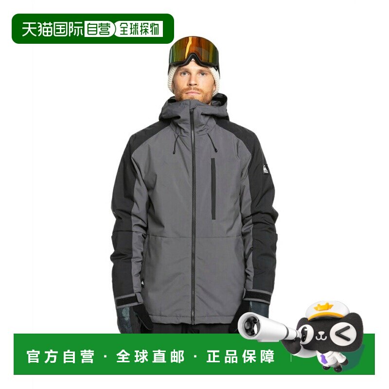 Quiksilver 男士滑雪服夹克 Quiksilver MISSION BLOCK JK QJK243
