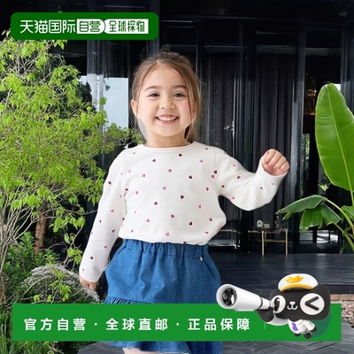 日本直邮日潮 petit main 【平价】GIRLS 长袖T恤9653201