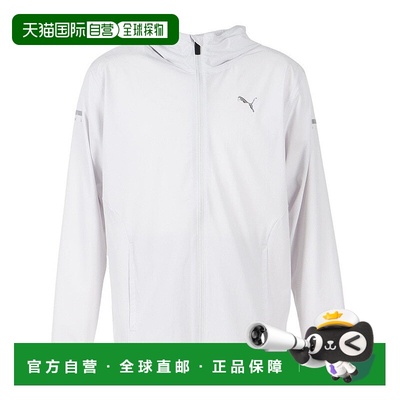 日本直邮PUMA 男士Flex Stretch Woven夹克 528197 72 浅灰色外套