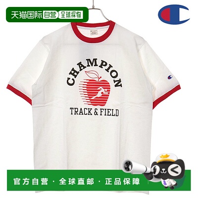 日本直邮Champion 短袖 RingerT恤 [C3-B336 SS25] SHORT SLEEVE
