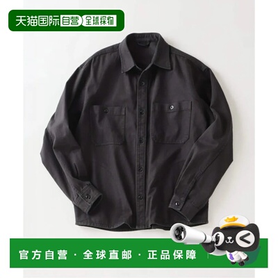 日本直邮JOURNAL STANDARD Various 斜纹 CPO 衬衫夹克 黑色 A