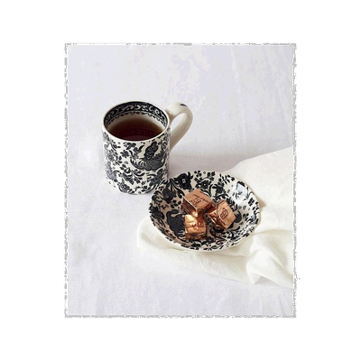 日本直邮日潮 AfternoonTea水果盘/黑色皇家孔雀/Burleigh HB24黑