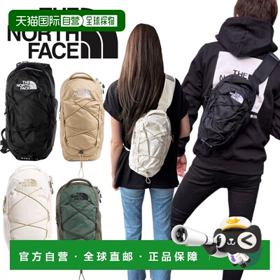 日本直邮The North Face Borealis 斜挎包/单肩包黑色NF0A52UP男