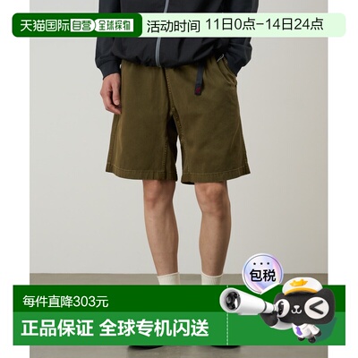 1h可退 日本直邮Gramicci 男士 G-SHORT PIGMENT DYE有机纯棉短裤