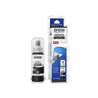 【日本直邮】Epson爱普生墨水瓶TOB哑光黑色不堵笔非碳素速干