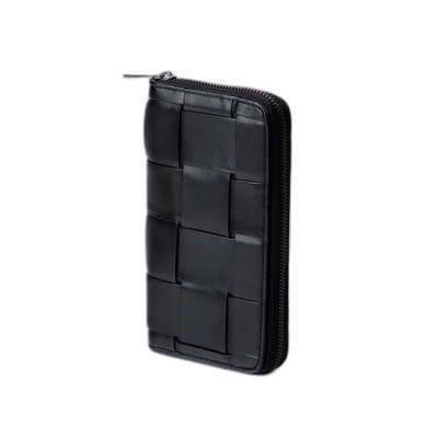 日本直邮 钱包 钱包 小羊皮 收纳钱包 Intrecciato 牛皮 小羊皮