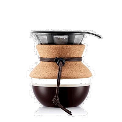 【日本直邮】Bodum波顿 咖啡过滤器11592-109不锈钢网眼滤滴500ml