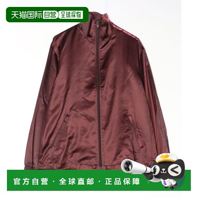 日本直邮Adidas/阿迪达斯光泽渐变三条纹运动夹克男女同款 KW9618