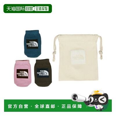 日本直邮THE NORTH FACE 儿童袜 3双装 有机棉 NNB82313袜子