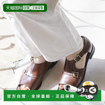 日本直邮ING 双扣僧侣鞋（棕色）凉鞋