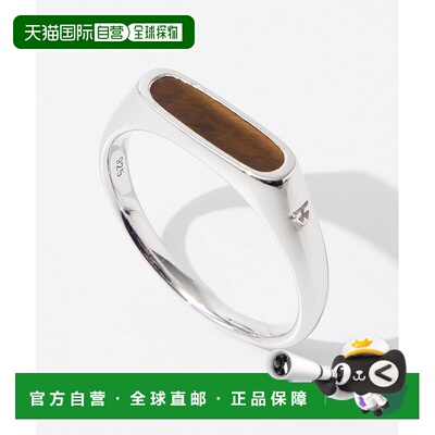 日本直邮TOM WOOD 100655 R75SBTIE01 S925 戒指 Mario 戒指虎眼