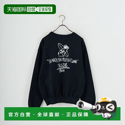 日本直邮The Endless Summer 男装 手绘风BUHI后幅印花宽松卫衣 F