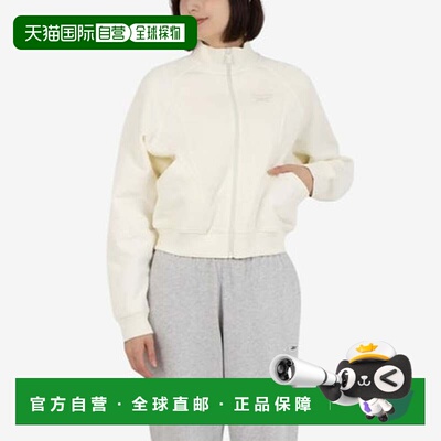 日本直邮Reebok ICON ELEMENTS 卫衣 FT FZ (粉笔色)