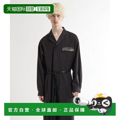HARE男士仿皮拼接工装风连体裤 647133 【付后1h可退】
