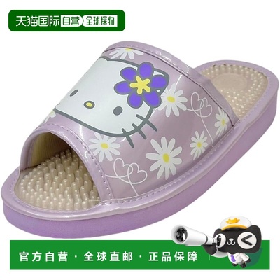 【日本直邮】三丽鸥 健康拖鞋 Hello Kitty 女款 SA-4193L 紫L