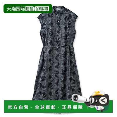 1h可退 日本直邮LA MARINE FRANCAISE 女装 法式袖 立领 棉质印花