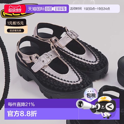 日潮跑腿KEEN科恩UNEEK PLT玛丽珍男女款户外潮搭凉鞋厚底休闲鞋