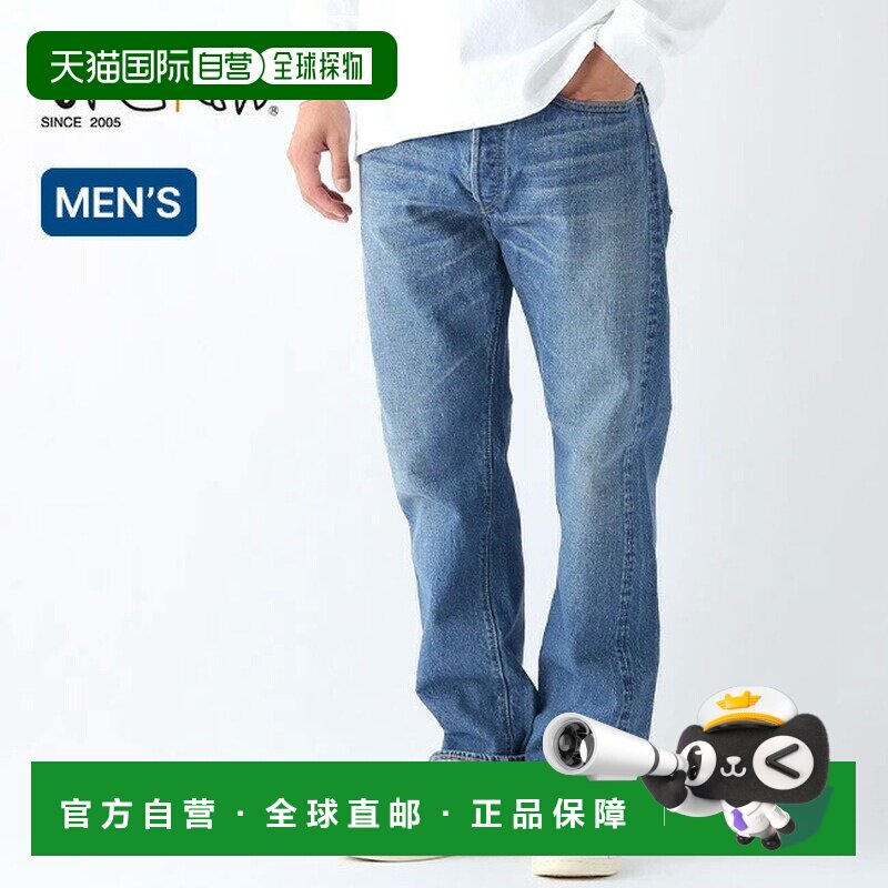 日本直邮orslow 105 标准 SELVEDGE DENIM 男式 01-1050-84 下装