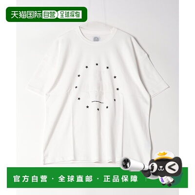 1h可退 日本直邮BEAVER 男女同款星星图案短袖T恤 7814134251