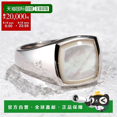 日本直邮Tomwood 汤姆・伍德 戒指 女士 Kay Ring White MOP 凯・珍