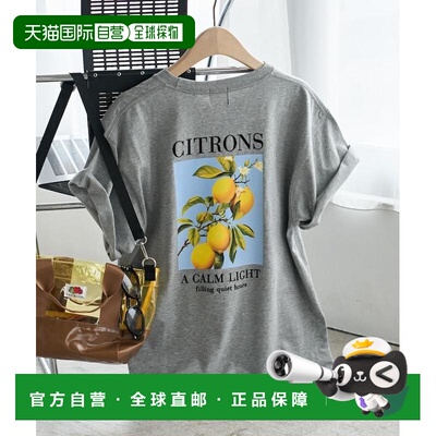 1h可退 日本直邮FRUIT OF THE LOOM × FREAK'S STORE 女士 柠檬T
