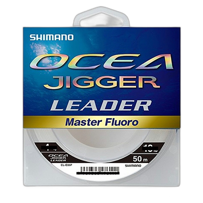 日本直邮Shimano Ocean Jigger Leader Master Fluoro CL-O36P 50