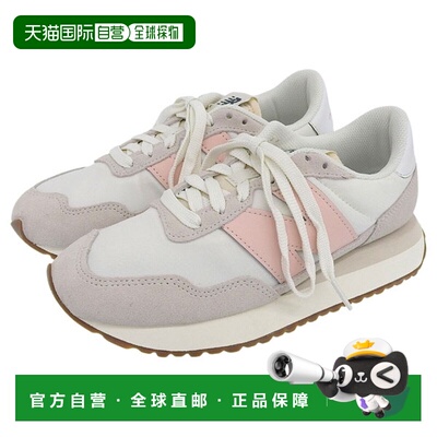 日本直邮New Balance 女士运动鞋 WS237GA25 白色×粉色 25.0cm