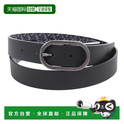 日本直邮adidas 高尔夫可反转图形腰带 [IKK36-IK7427BK] 女士款