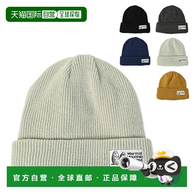 日本直邮Marmot MMW 针织手表帽 - 保暖 抓绒 带品牌标识标签 户