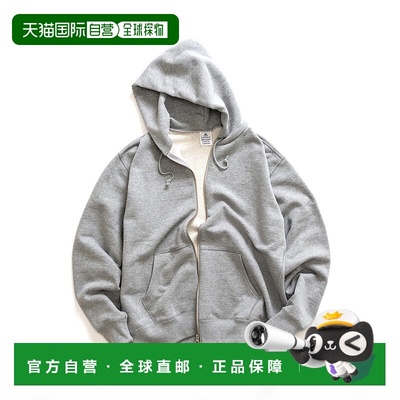 1h可退 日本直邮LOOPWHEELER 男女同款拉链卫衣外套 250703100037