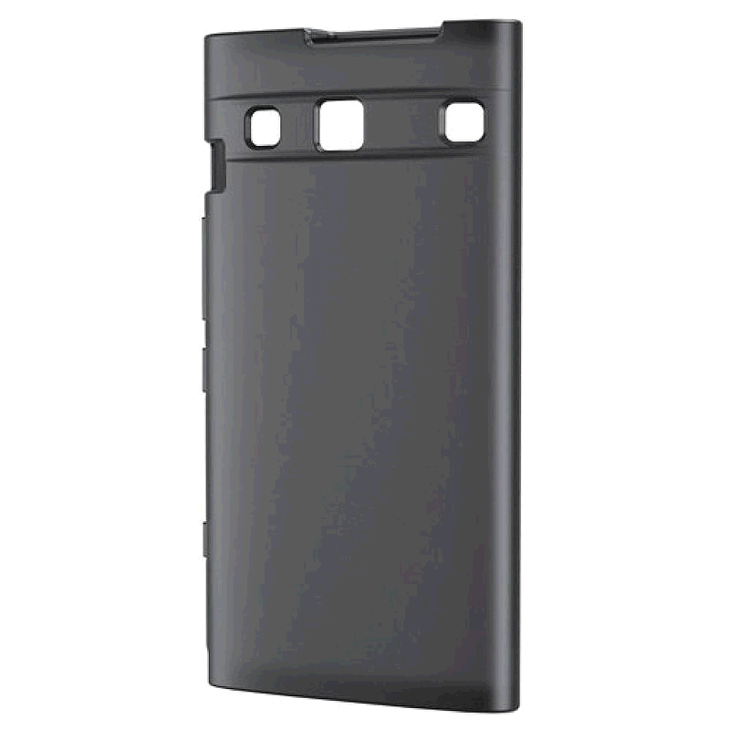 【日本直邮】宜丽客URBANO V01硅胶保护壳黑色 PM A19CHVCSP1