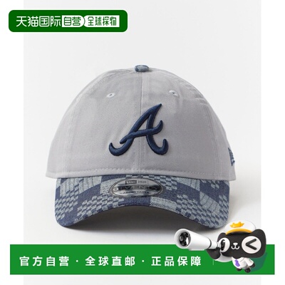 1h可退 日本直邮NEW ERA 男女款刺绣大LOGO图案牛仔帽 12825SS/☆