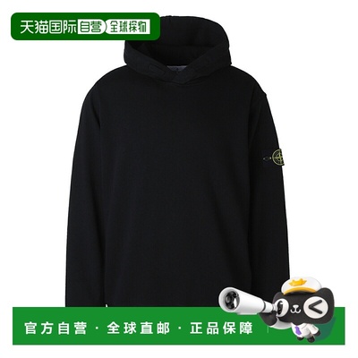 日本直邮STONE ISLAND 连帽衫 黑色 男士 k1s156100037 s0060 v00