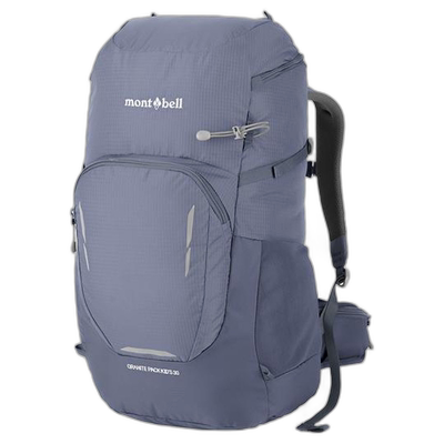 1h可退 日本直邮montbell 花岗岩户外旅行背包30L双肩包1133437
