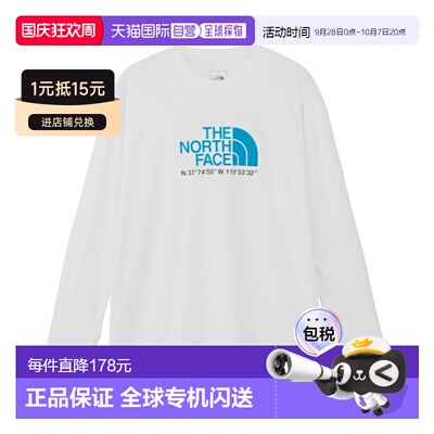 日本直邮The North Face 女士长袖T恤 北面NTW12647-W