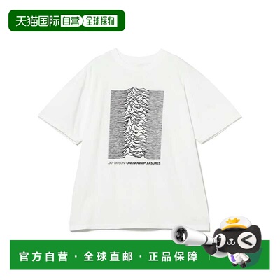 日本直邮Insonnia Projects 男士 印花T恤 Joy Division未知欢愉