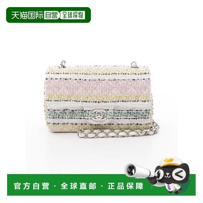 日本直邮中古Chanel香奈儿女包A级95新chain shoulder链条肩带斜