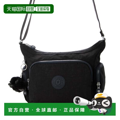 日本直邮Kipling GABB S 斜挎包 黑 noir C单肩包笔袋