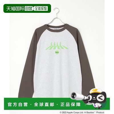 1h可退 日本直邮THE BEATLES 男士 Abbey Road 横断步道 长袖T恤