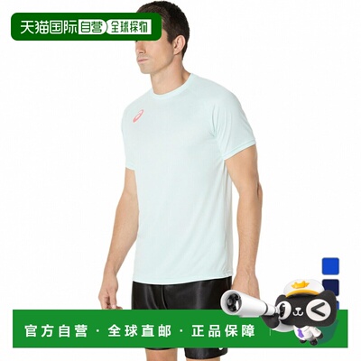 日本直邮asics 男女排球短袖T恤 速干训练上衣 2053A211