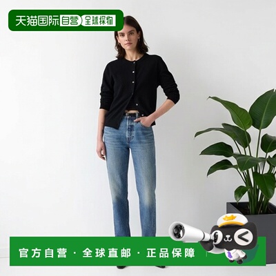 1h可退 日本直邮Levi's 女装 501® 经典直筒丹宁裤 中蓝复古水洗