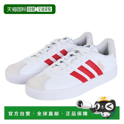 日本直邮adidas VL Coat 3.0 运动鞋 [IF4464] 白色 红色