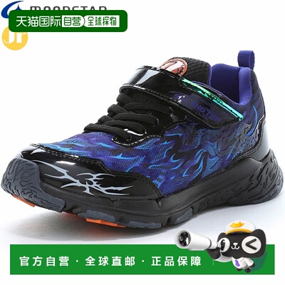 日本直邮MOONSTAR SKLSHOTER SK 0083 Glen 黑色男童运动鞋产品特