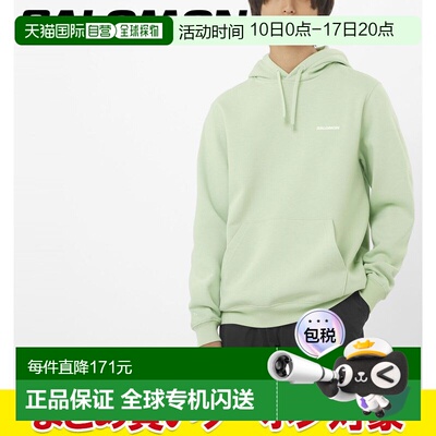 日本直邮Salomon LOGO 连帽衫 M LC2524100 男士